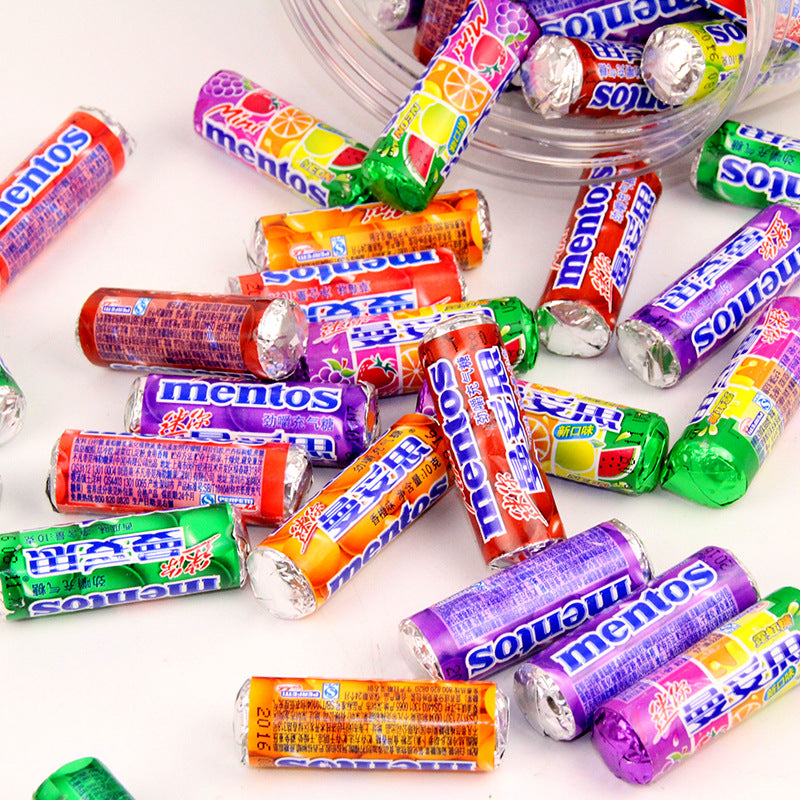 Mentos Mini Chewy Inflatable Candy | Crispy Outer, Soft Center | 10g x ...