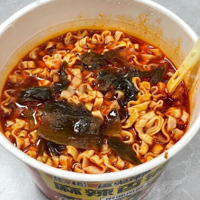 Siyuan Devil Spicy Noodles Big Bucket Noodles Flavor Spicy Oil Splashe ...